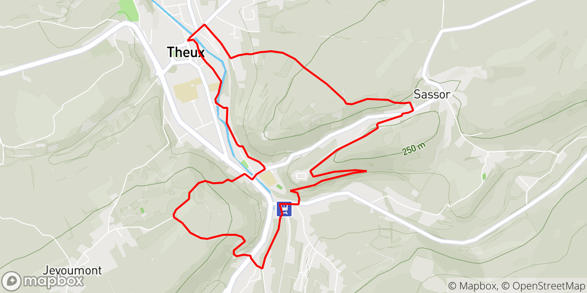ExtraTrail Theux Groen. 8km en 274D+ hoogtemeters in Theux