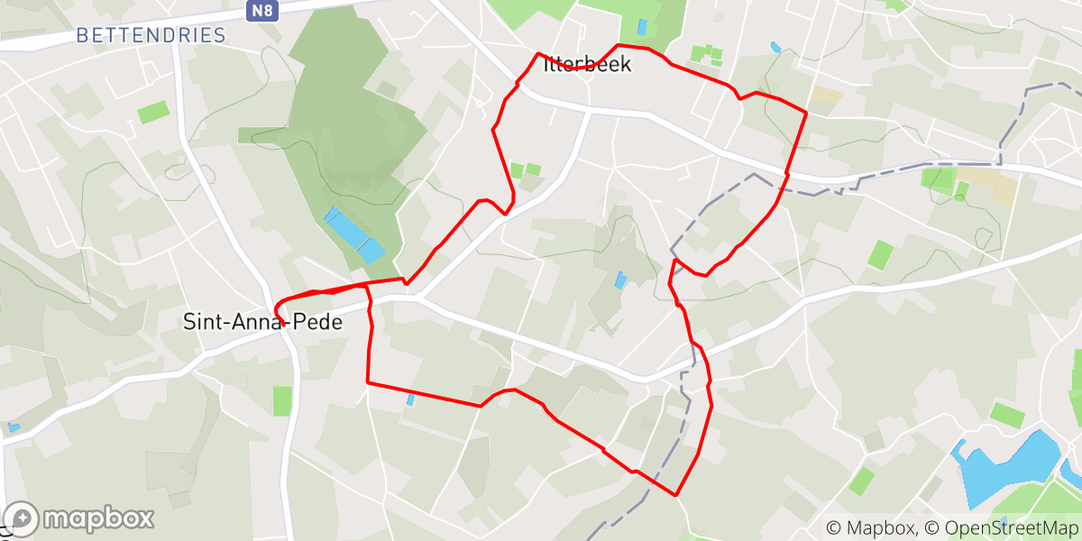 Bruegelwandeling . 7km en 85D+ hoogtemeters in Dilbeek