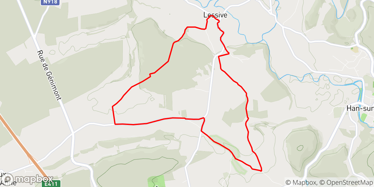 Lessive - Op ontdekking langs de Lesse en bucolische landschappen. 10km ...